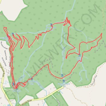Warrie Circuit - Springbrook National Park: trail, distance, elevation ...